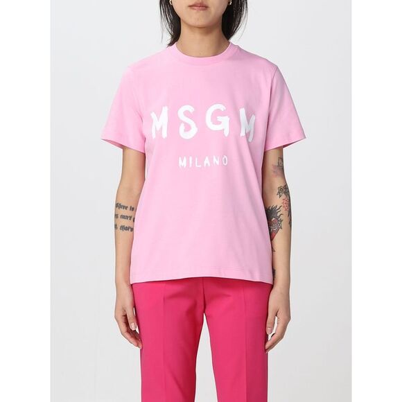 MSGM | Sweaters | Msgm Tshirt Woman Pink | Poshmark